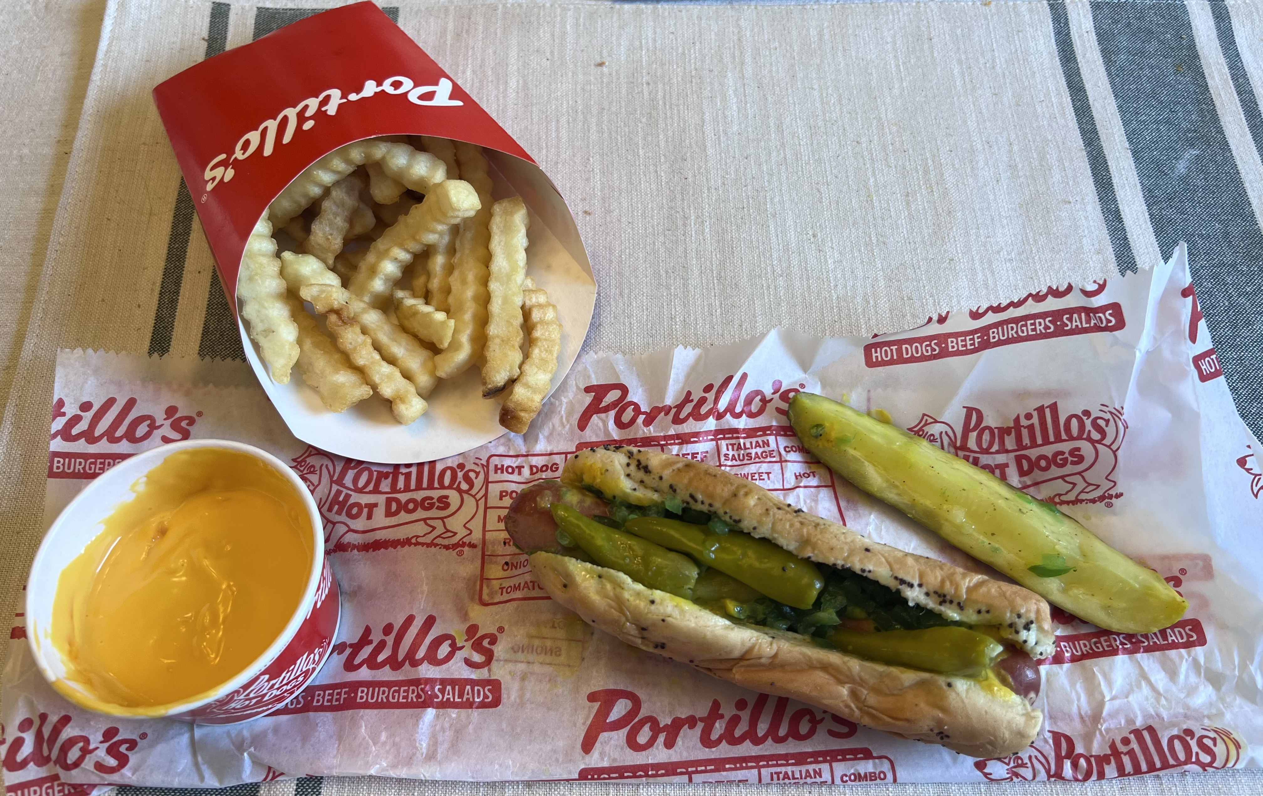 Portillo’s Hot Dog and Cheese Fries – Brian's Best Bites